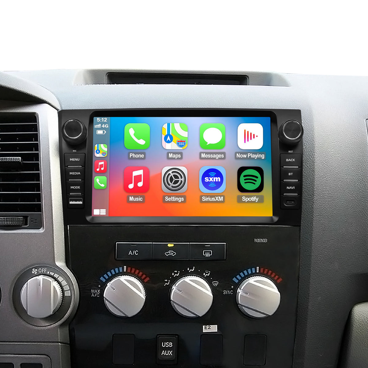 Toyota Sequoia radio 2008-2018 CarPlay 9" QLED screen 8-Core stereo ...