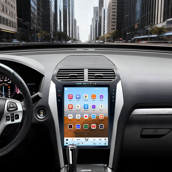 Ford Explorer Radio upgrade 2011-2019 CarPlay Stereo Screen-Topdisplay ...