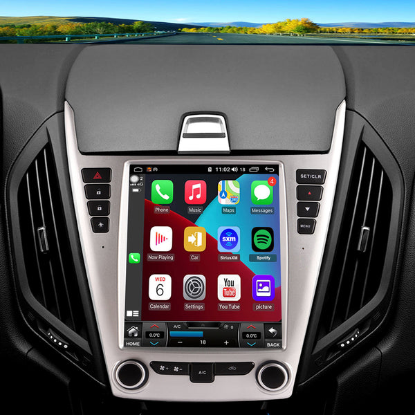 Chevrolet Chevy Equinox radio 2010-2015 CarPlay 9.5" QLED 8-Core stereo ...